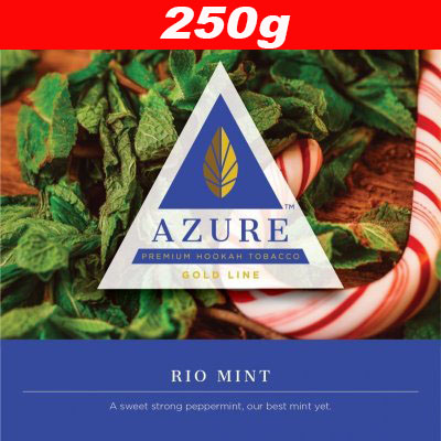 Rio Mint Azure 250g GOLD LINE アズアー｜シーシャ・パイプ通販店「Shisha Mart」